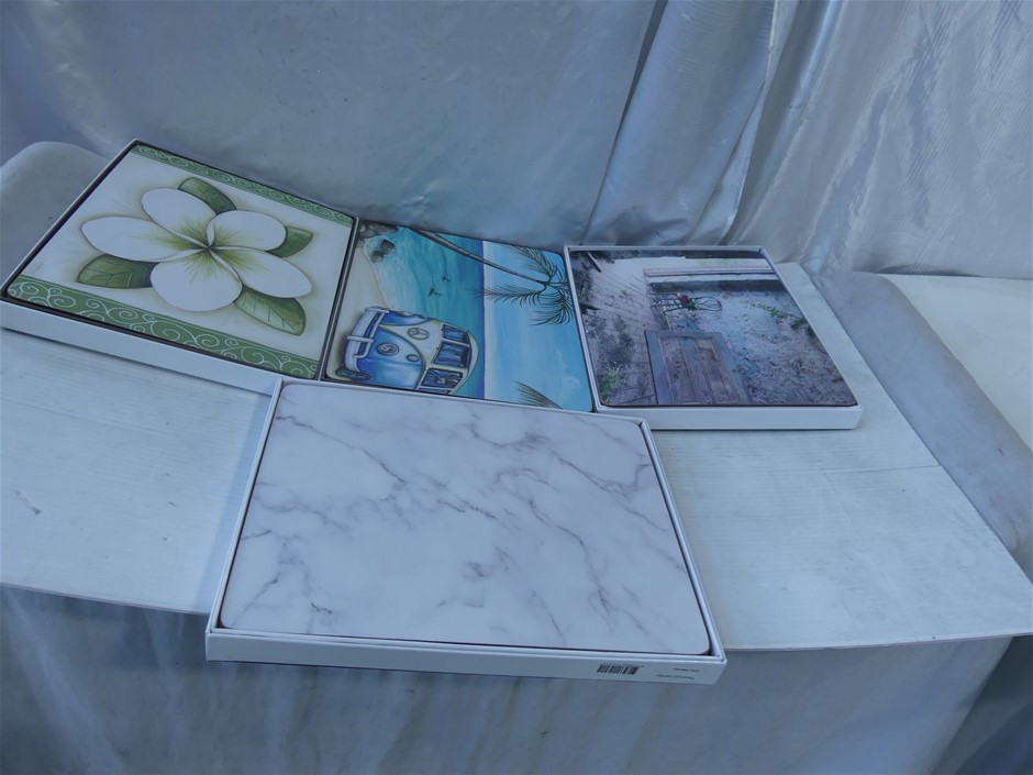 Qty 11 x Assorted Cinnamon & Sisa Pollock Making Table Art Auction ...