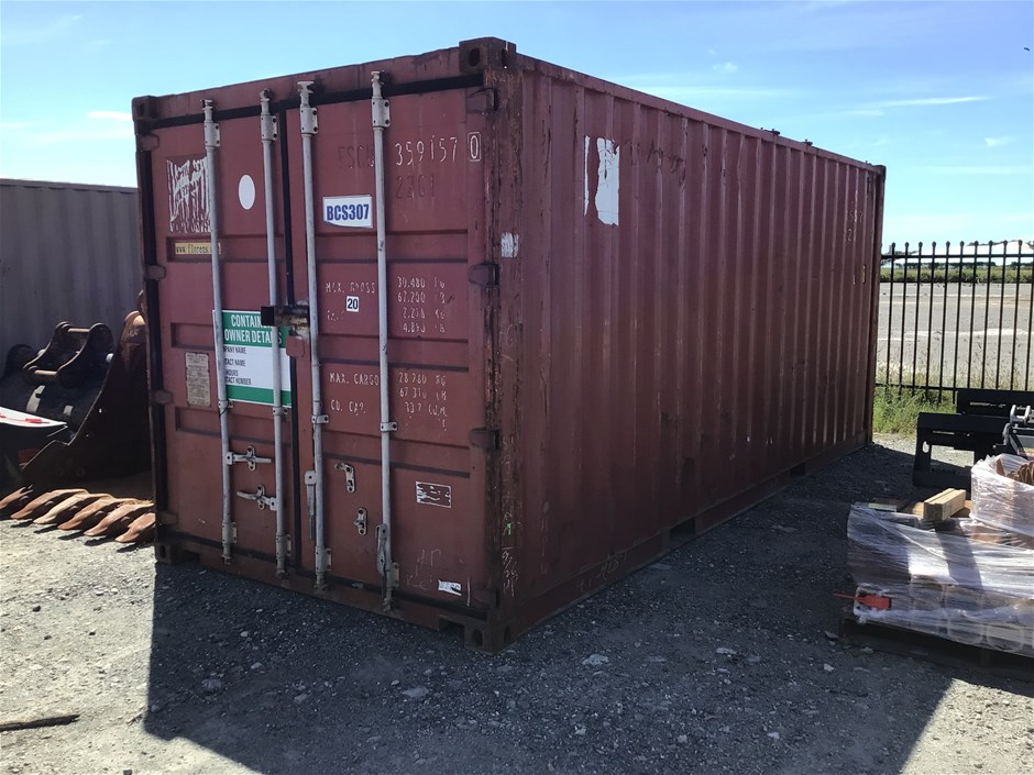 FLORENS L,6.04,W,2.44,H,2.6m Shipping Container and Contents Auction ...