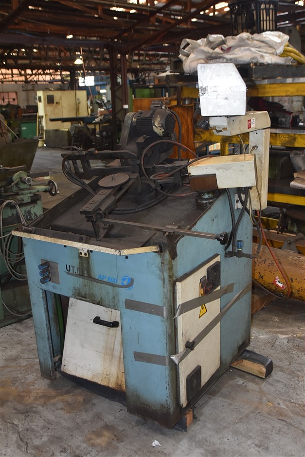 UTMA AP800 Saw Face Grinder Auction (0063-5056041) | Grays Australia