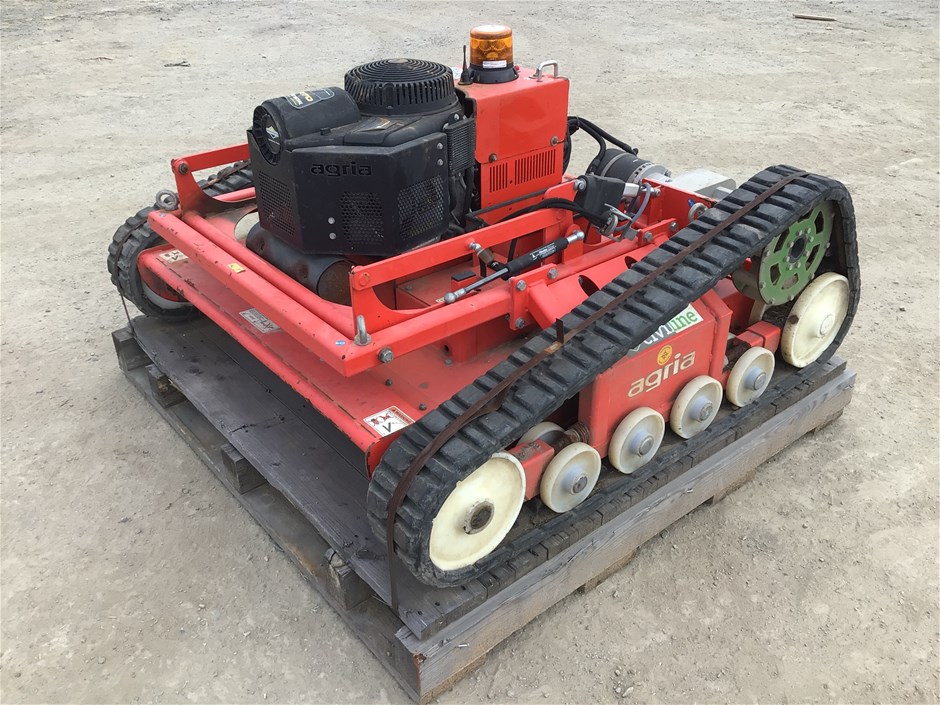 AGRIA 9600 Remote Controlled Rotary Mower Mulcher Auction (0002-7050765 ...