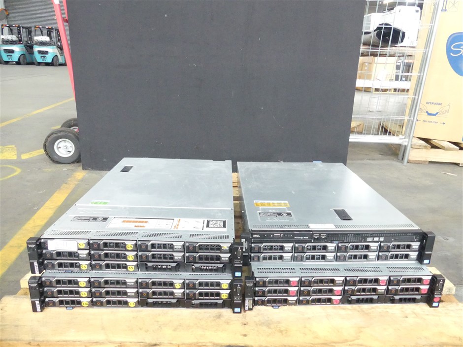 Pallet Of Dell Assorted Model Servers Approx Includes Auction (0089 ...