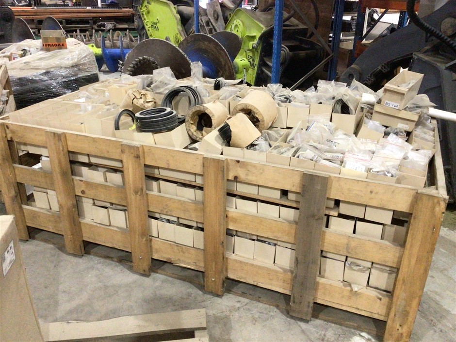 Wooden Crate of Assorted Seals and 'O' Rings Auction (0152-3028831 ...