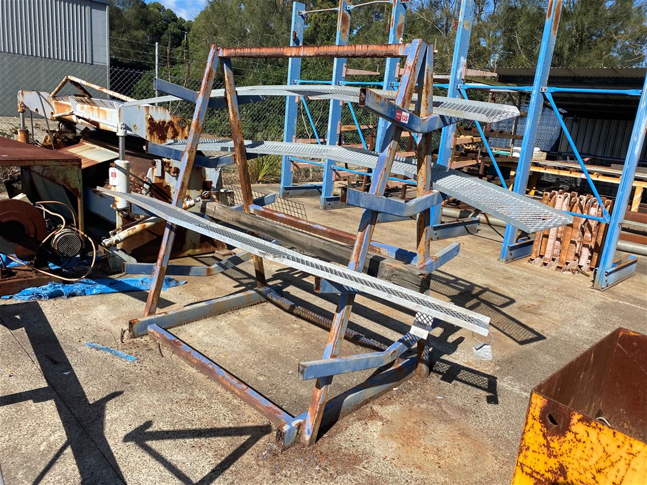 Steel Stock Rack Auction (0123-5056125) | Grays Australia