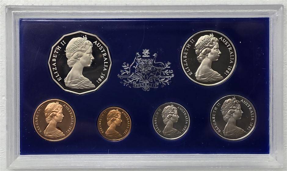 ROYAL AUSTRALIAN MINT 1981 PROOF COIN SET Auction (0006-2559249 ...