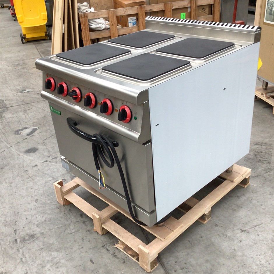 Unused GreenHealth GH-887 4-Plate Griddle/Oven Auction (0019-3029039 ...