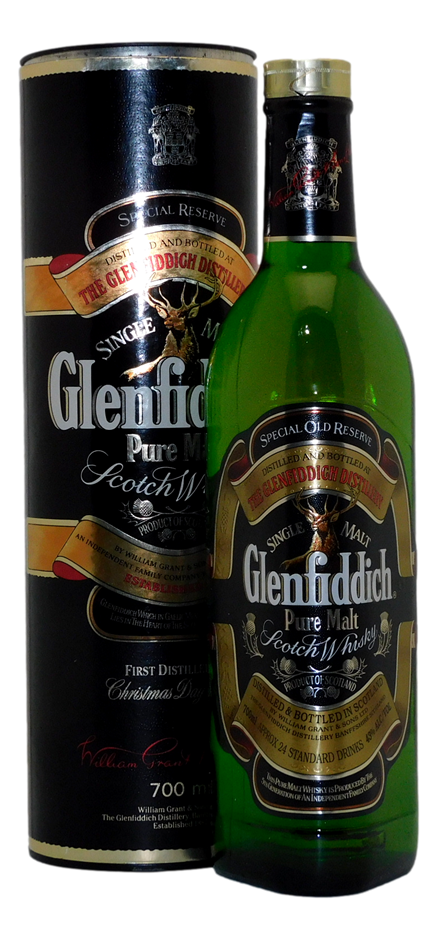 Glenfiddich Special Old Reserve Pure Malt Single Malt Scotch Whi (1x 700mL) Auction (0018 ...