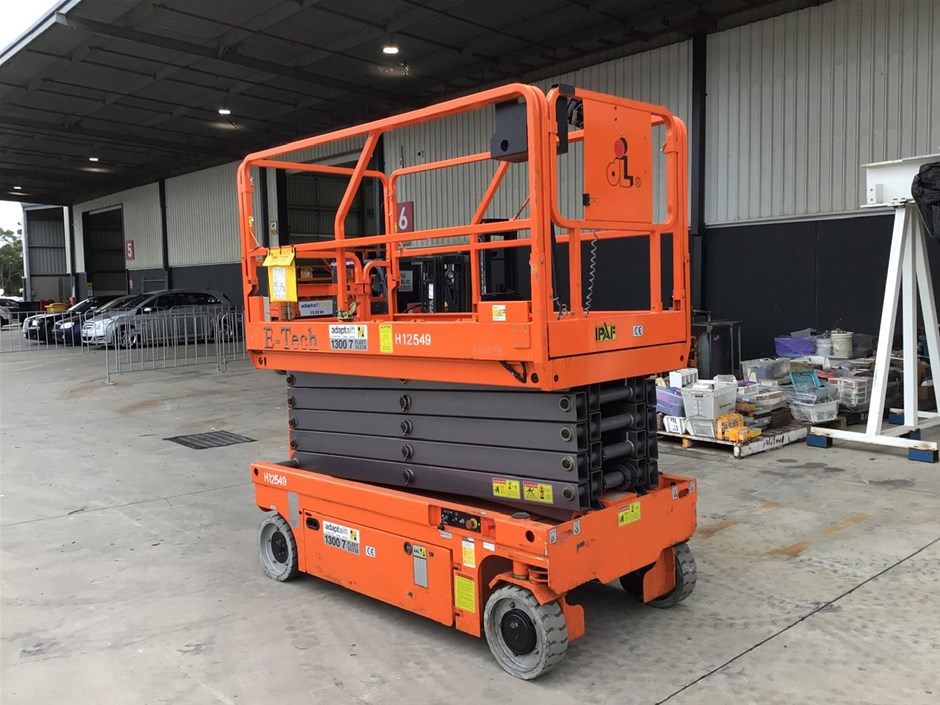 2015 DingLi Machinery Co S1012-E Scissor Lift Auction (0003-3028889 ...