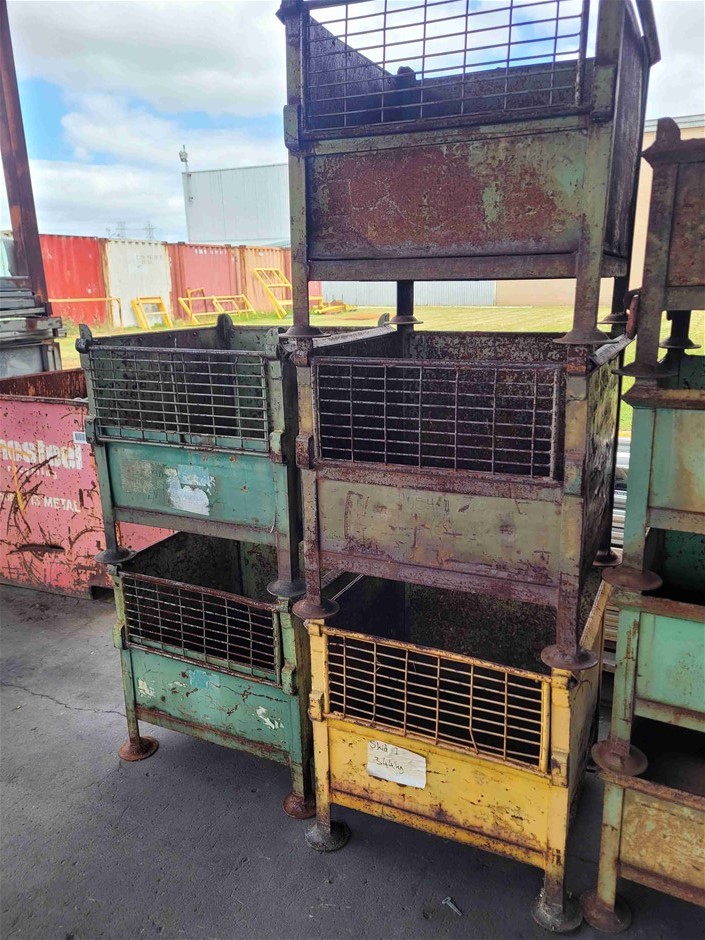 Qty 5 x Stackable Stillages Auction (0009-3028903) | Grays Australia