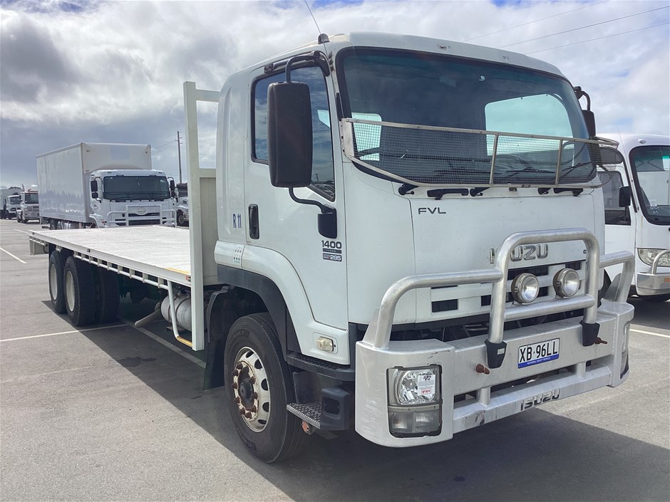 2008 ISUZU FH FVM 6 x 2 Tray Body Truck Auction (0001-7051209) | Grays ...