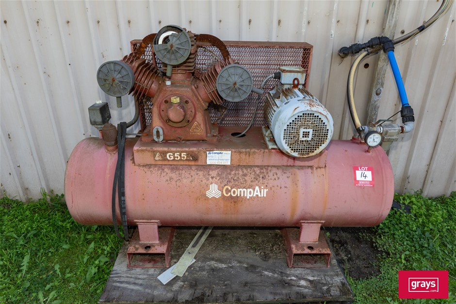 Comp Air G55 Industrial Air Compressor Unit Auction (0014-5056359 ...