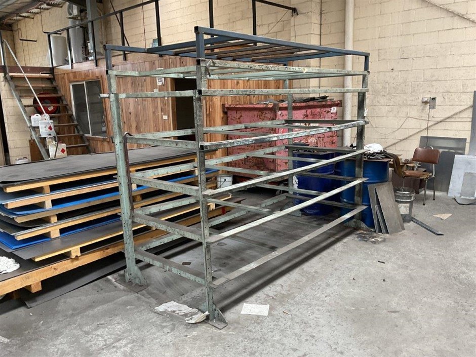 1x Steel Fabricated Stock Rack Auction (0043-3028980) | Grays Australia