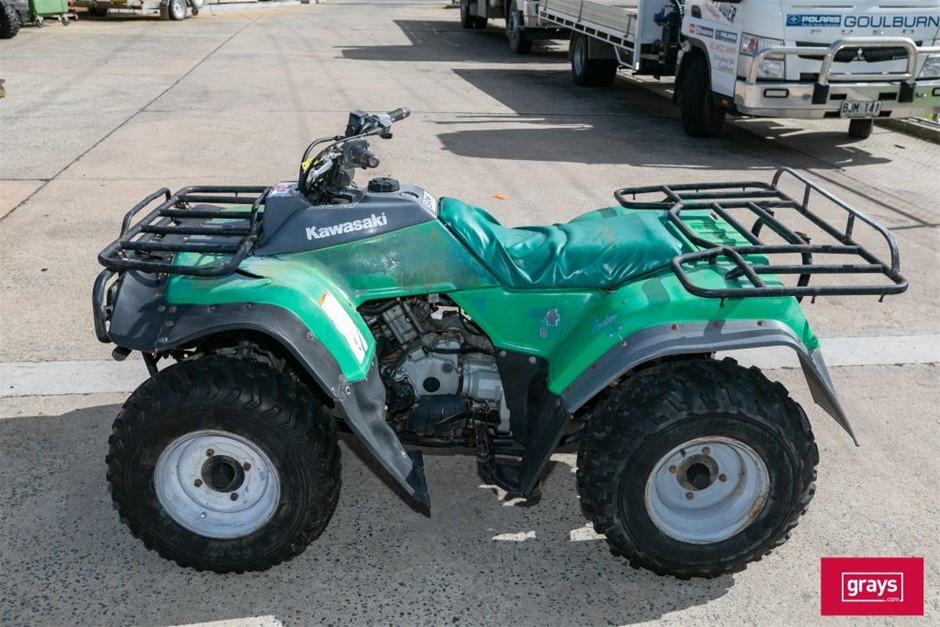 Kawasaki KLF400 4X4 Quad Bike Auction (0003-5056278) | Grays Australia