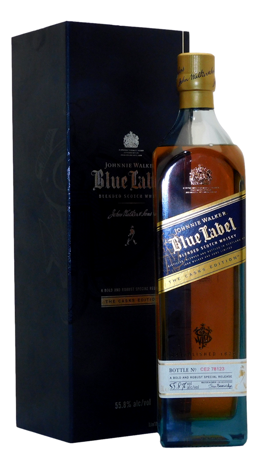Johnnie Walker Blue Label Cast Ed. 55.8%ABV (1x 1L) Auction (0038 ...