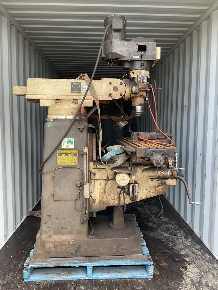Meehanite Vertical Milling Machine Auction (0003-7055911) | Grays Australia