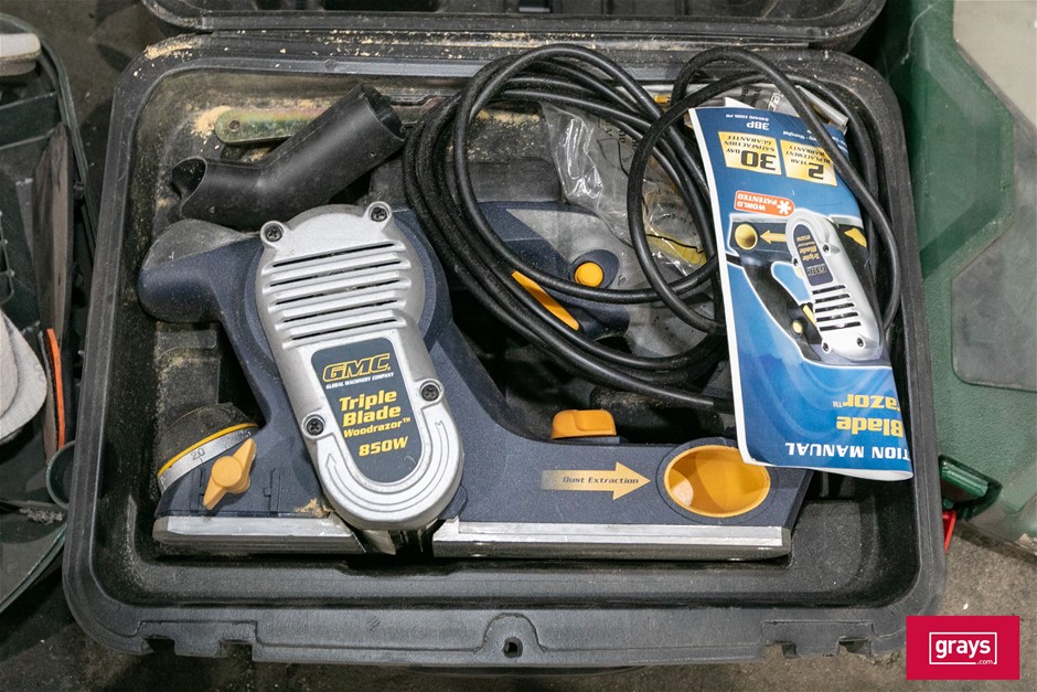 GMC KA150K Electrical Planer Triple Blade 850W Auction (0091-5056349 ...