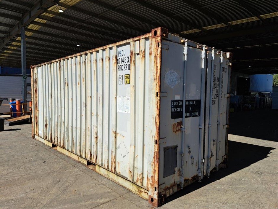 Container 6.0M x 2.4M Auction (0003-5056397) | Grays Australia