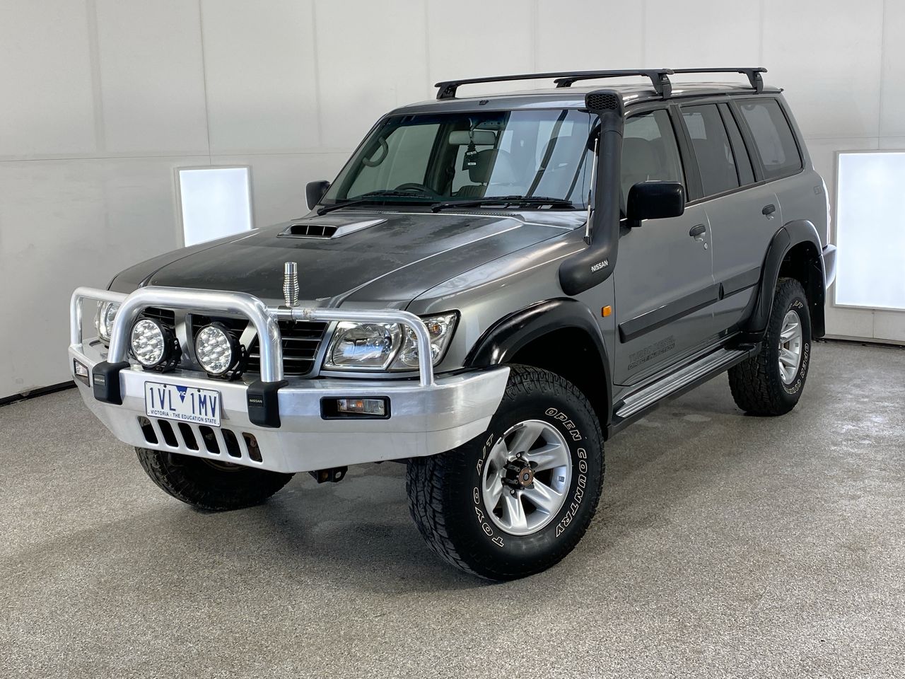 2002 Nissan Patrol ST (4x4) GU II Turbo Diesel Manual Wagon Auction ...