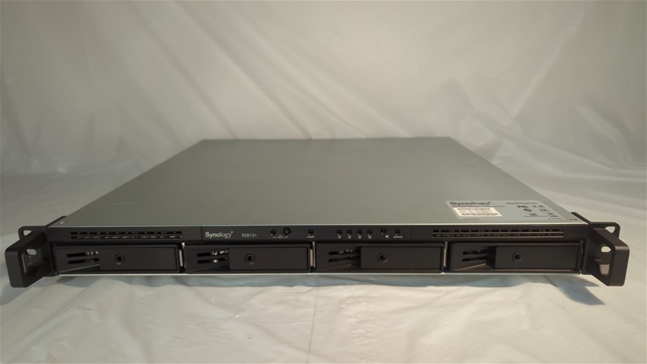 Synology RS815+ 32TB Rackstation 4-Bay NAS Auction (0009-2558932 ...