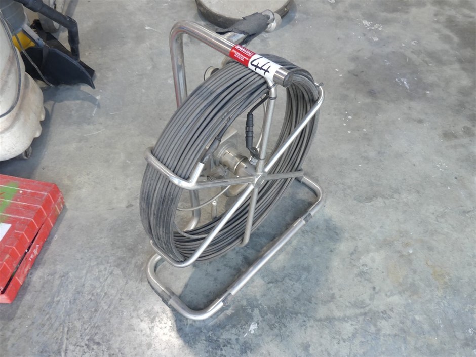 Sewer CCTV Push Rod Camera and Fibreglass Cable Auction (0044-5056277 ...