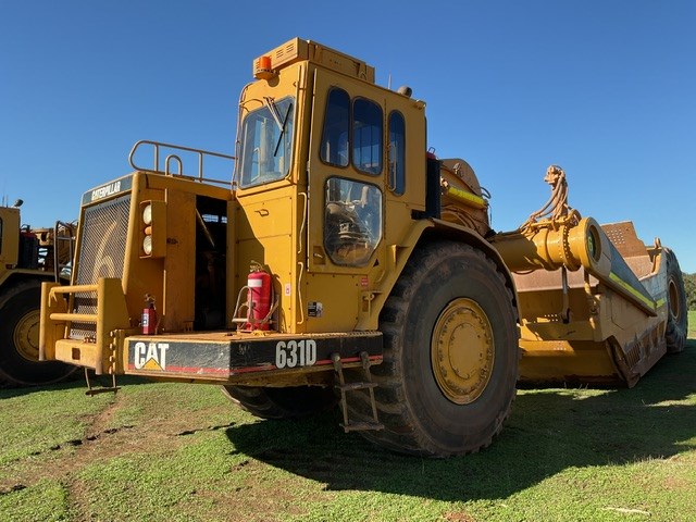 Caterpillar 631D Mobile Scraper (Open Bowl) Auction (0022-9051983) | Grays Australia