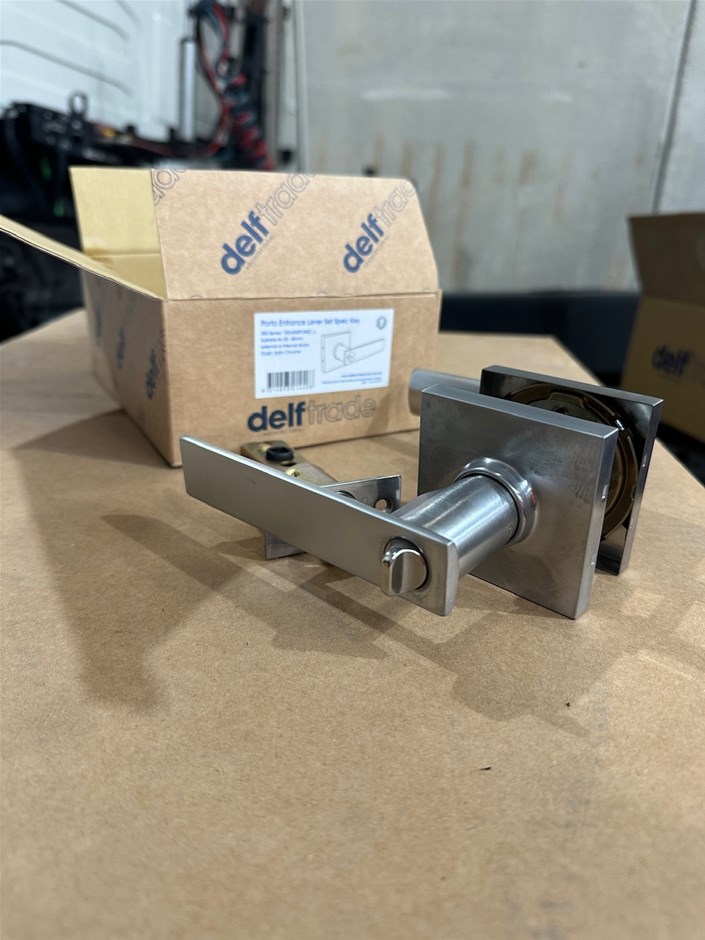 Delf Porto Entrance Lever Set Auction (0009-3028965) | Grays Australia
