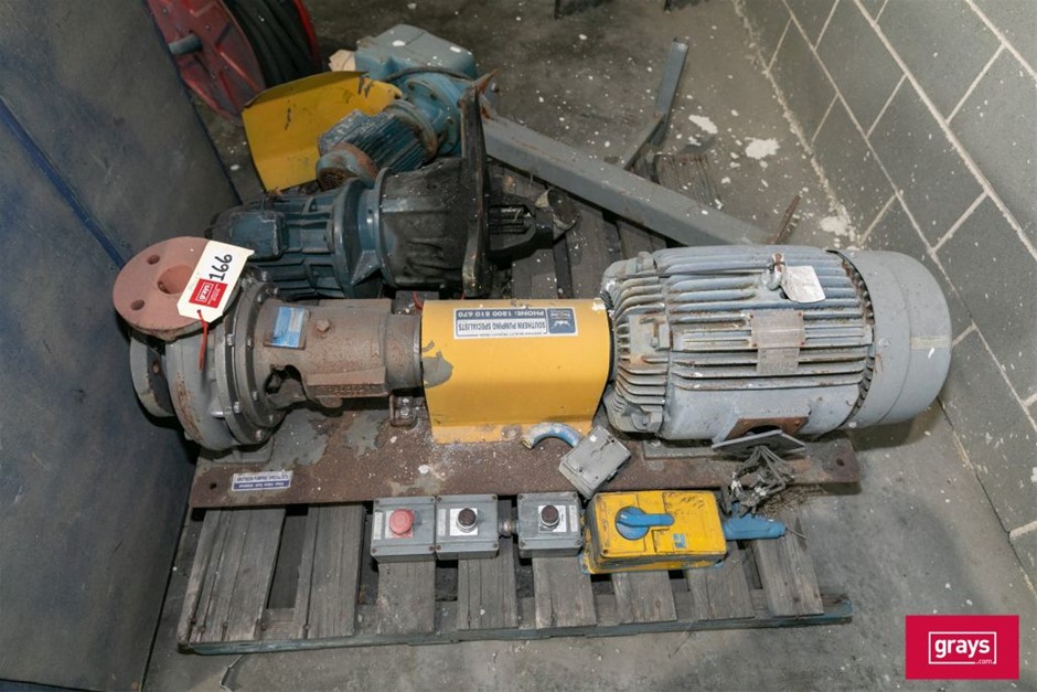 TECO Motor & Pump Assembly Auction (0166-5056361) | Grays Australia