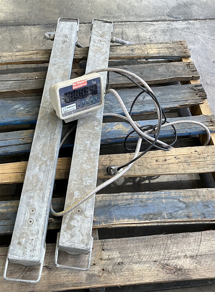 Wedderburn DI-516 2 Ton Pallet Weigh Beam Scale Auction (0031-5056583 ...