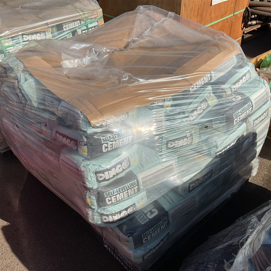 Pallet of Self-Leveling Cement Auction (0029-9051242) | Grays Australia