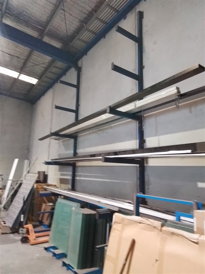 Steel 2 Column Counter Levered Rack Auction (0009-3029227) | Grays ...