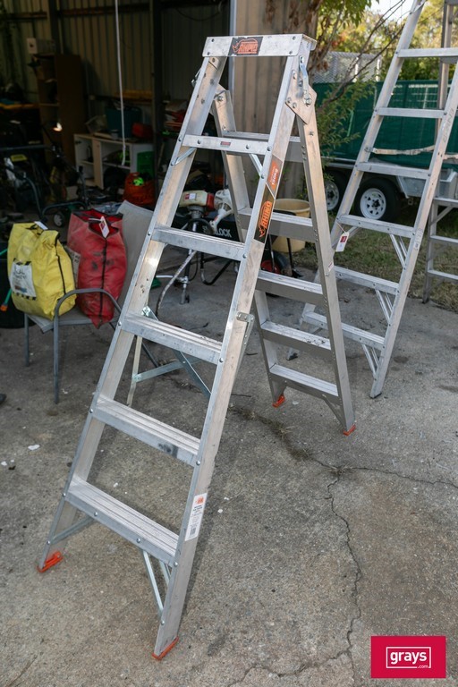 RHINO Dual Purpose Step Ladder Auction (0046-5056516) | Grays Australia