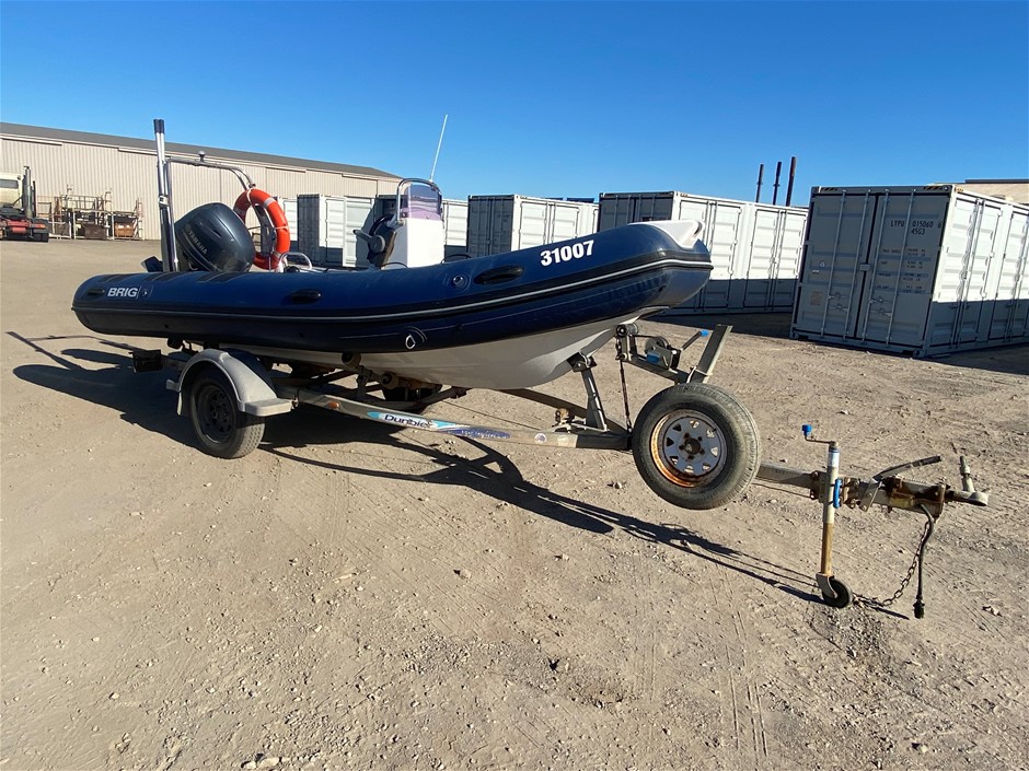 BRIG F500 RIB - NO RESERVE Auction (0001-60016345) | Grays Australia