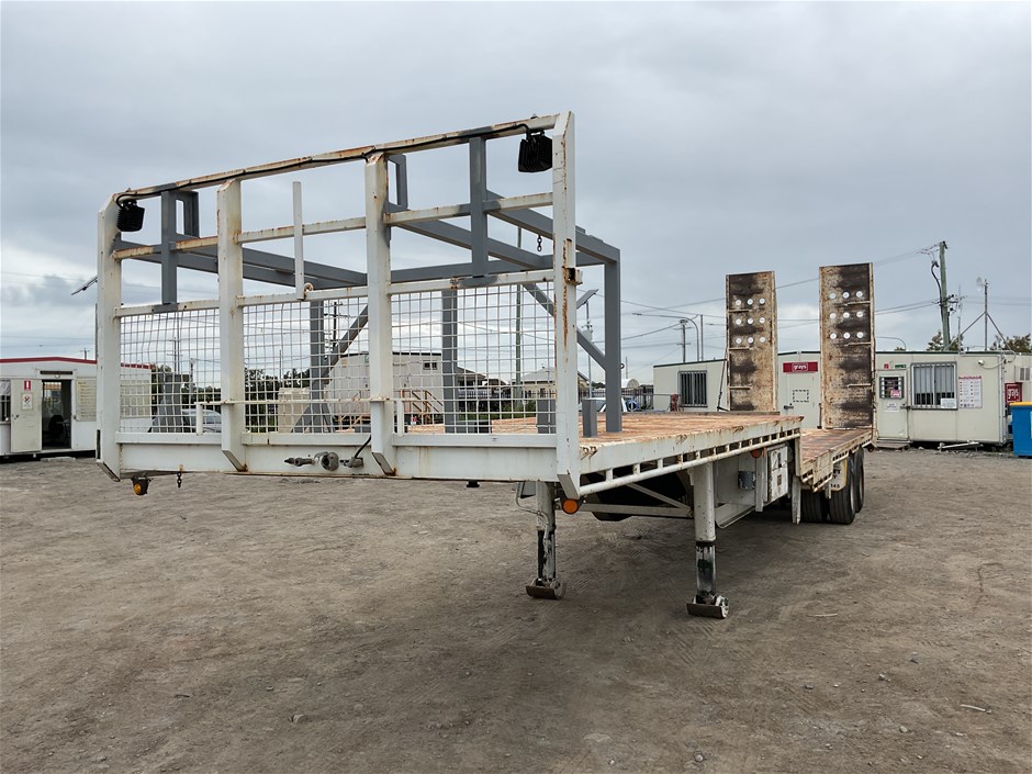 2000 Integrated Technology HXW ST2 Tandem Drop Deck Trailer