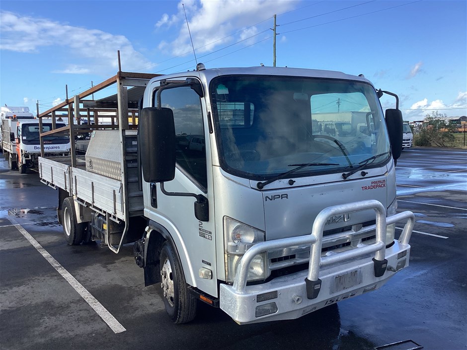2012 ISUZU NPR 200 4 x 2 Tray Body Truck