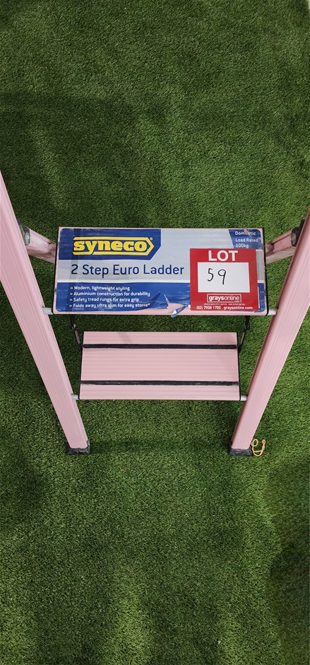 Syce No 2 Step Euro Ladder Auction (0059-5056652) | Grays Australia