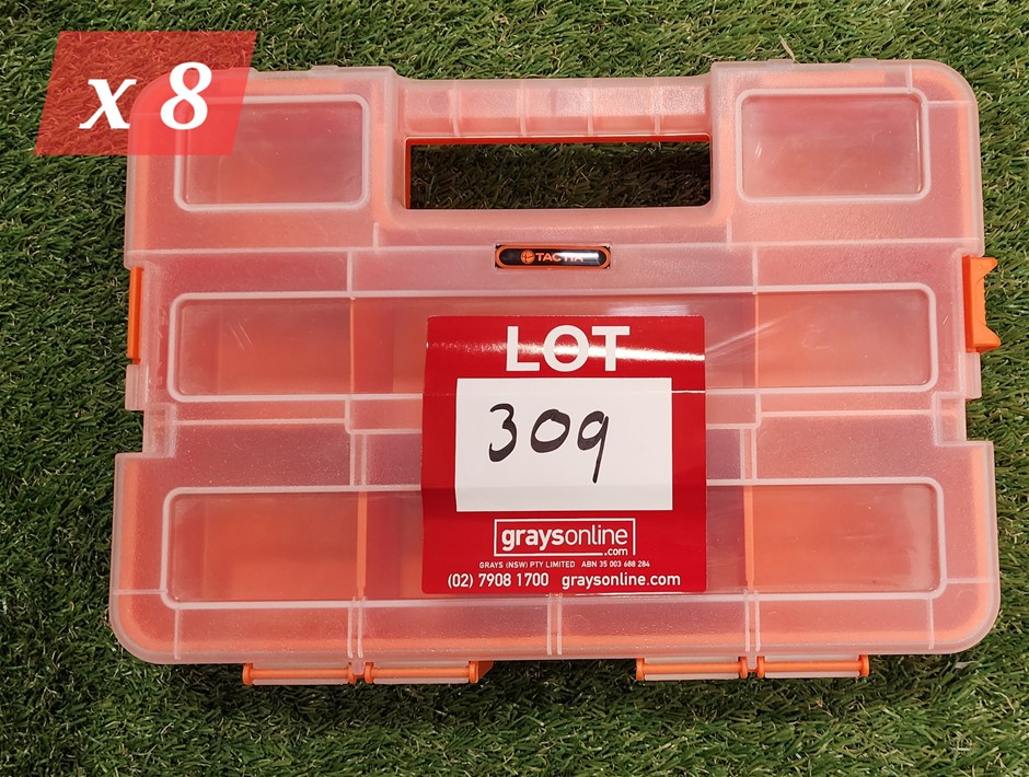 8x Tactix Stackable Storage Box Auction (0309-5056652) | Grays Australia
