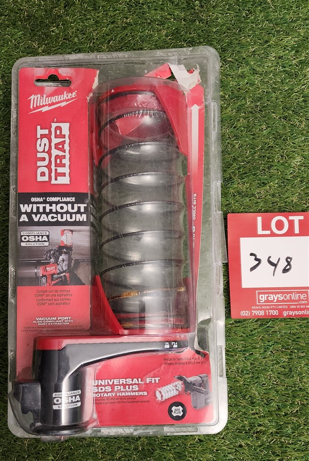 Milwaukee Dust Trap Auction (0348-5056652) | Grays Australia
