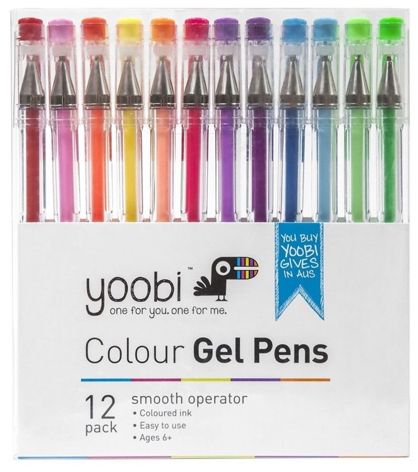 72 X Colour Gel Pens (Yoobi) Auction (0104-5056668) | Grays Australia