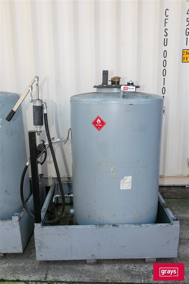 Righetto 10 Bunted Diesel Fuel Transfer Station Auction (0600-5056695 ...