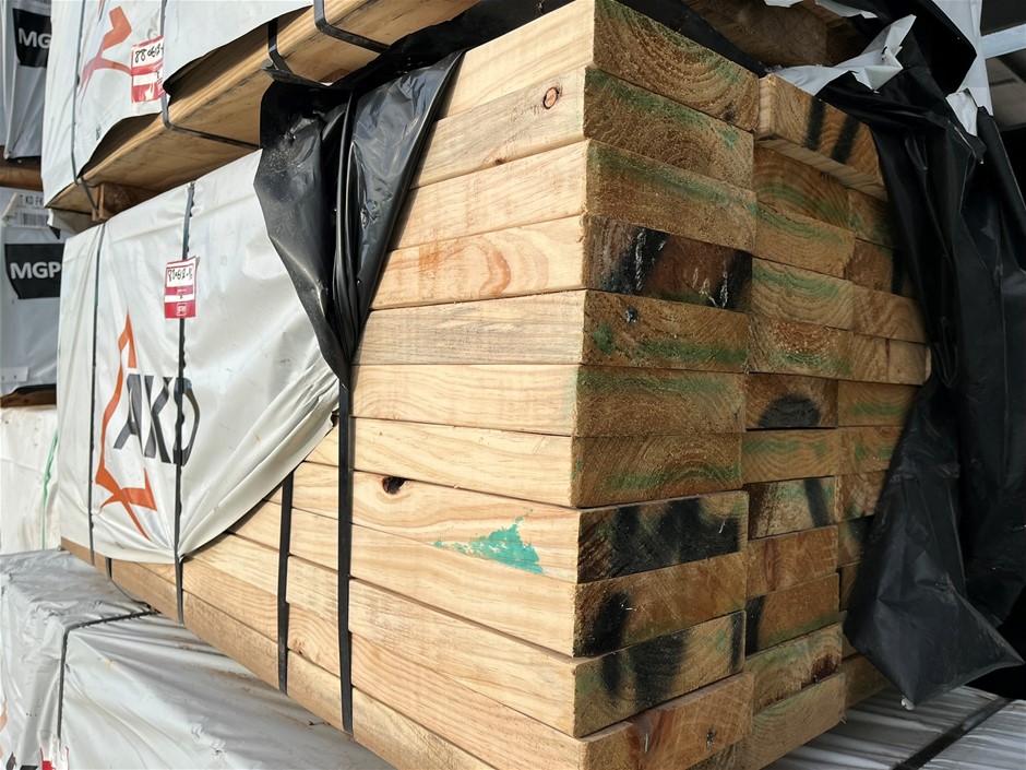 190 x 45 x 1200mm Pack Of Kiln Dried Pine Timber Auction (0003-8018747 ...