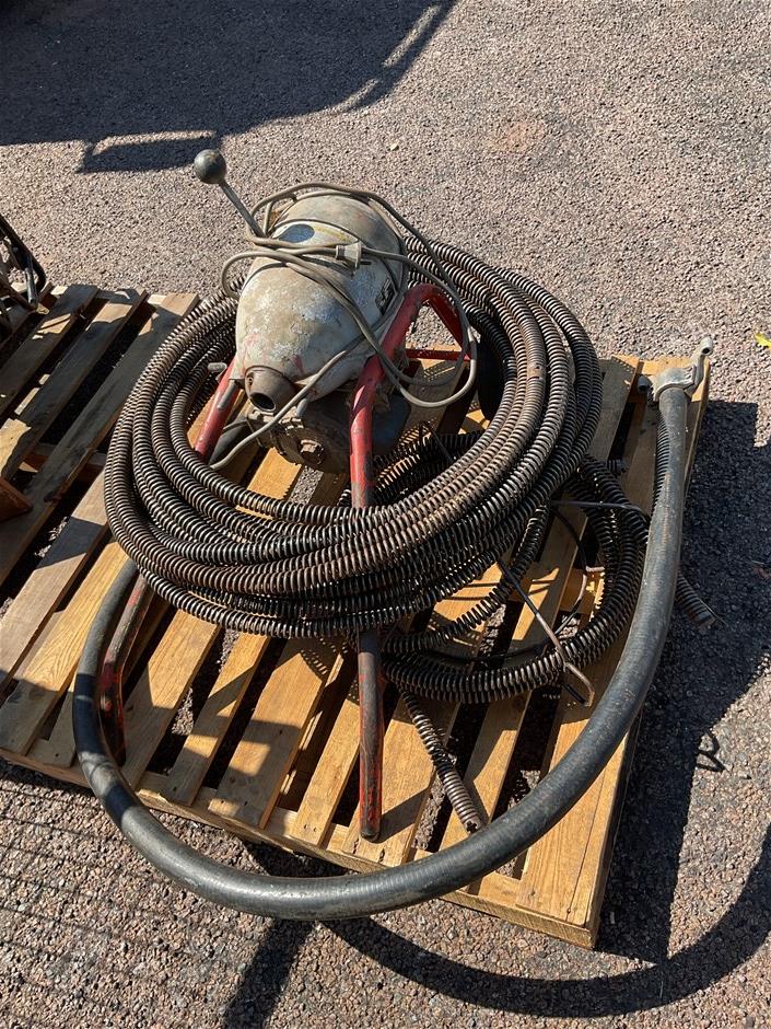Kollman Pipe Auger with Cutting Heads Auction (0010-8018837) | Grays ...