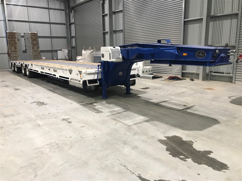 2022 Kennedy Trailers Quad Low Loader Quadaxle Widening Low Auction ...