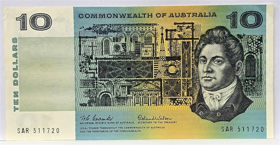 1966 FIRST YEAR OF ISSUE TEN DOLLAR BANKNOTE Auction (0007-2560137 ...