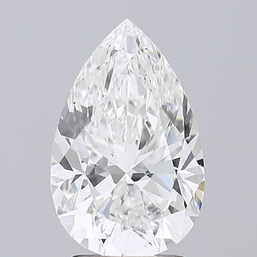 3.08 Carat Pear Shape Diamond F/VS1 Auction (0013-2559275) | Grays ...