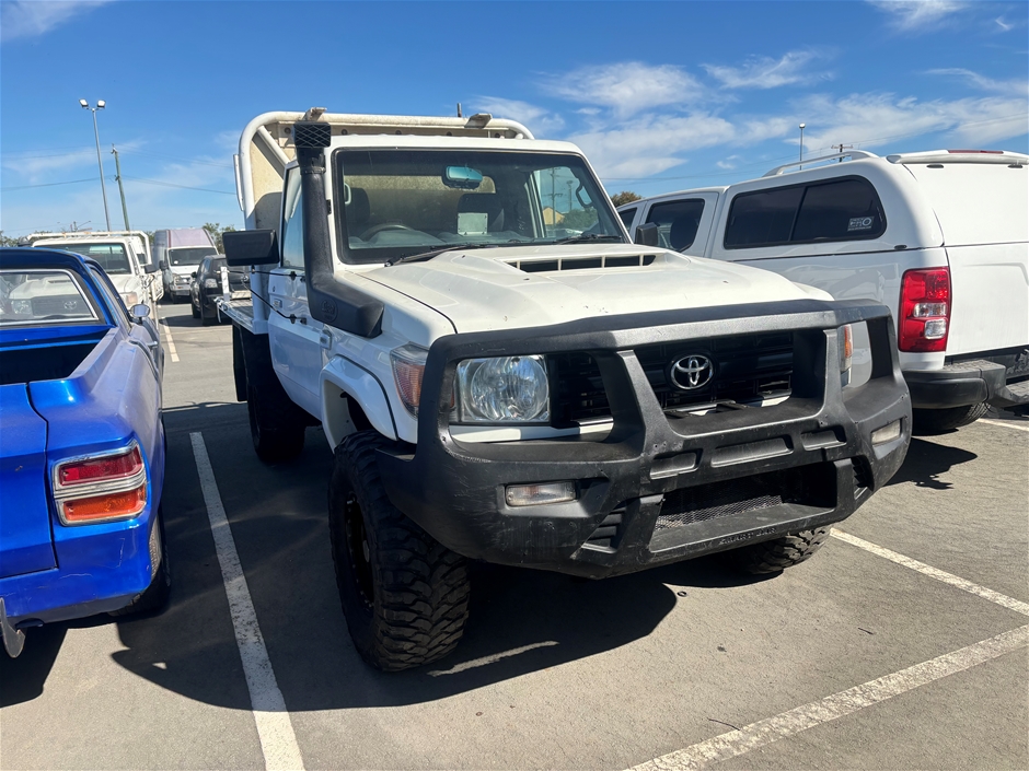 Toyota Landcruiser Workmate VDJ79R Turbo Diesel (WOVR-Repairable Write ...
