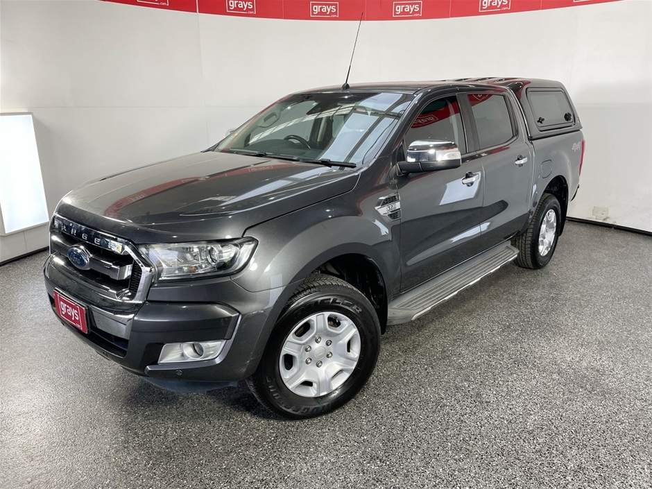 2017 Ford Ranger XLT 4X4 PX II Turbo Diesel Automatic Dual Cab Auction ...