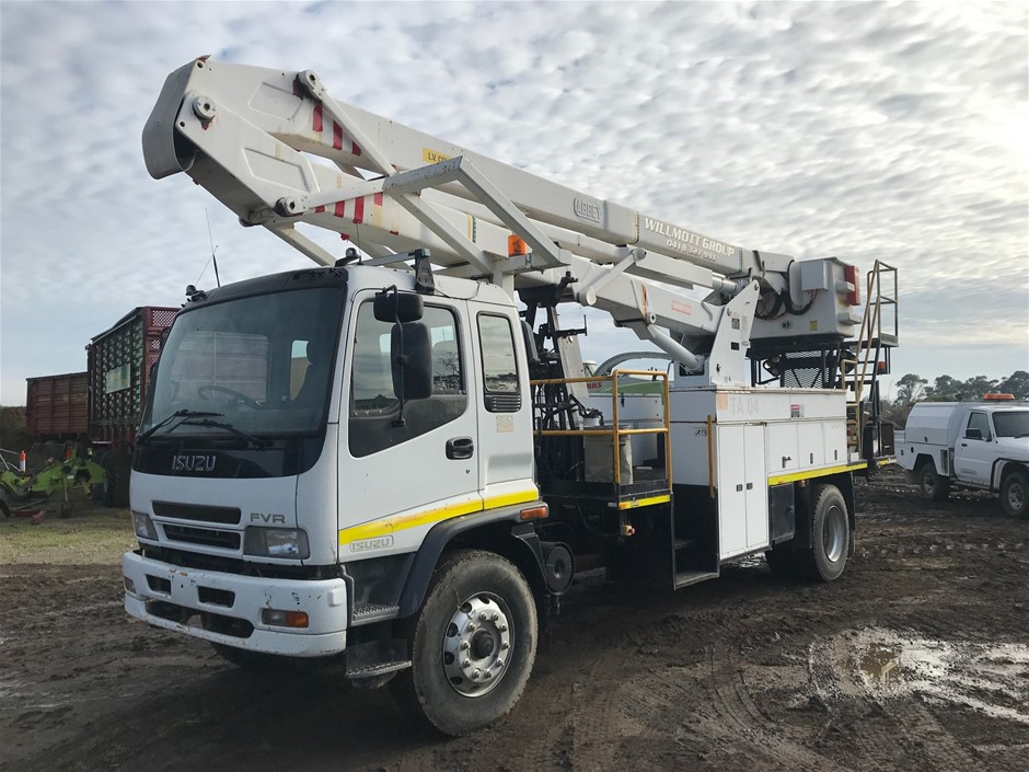 2007 Isuzu FVR 950 Long 4 x 2 Cherry Picker Truck Auction (0008-3029240 ...