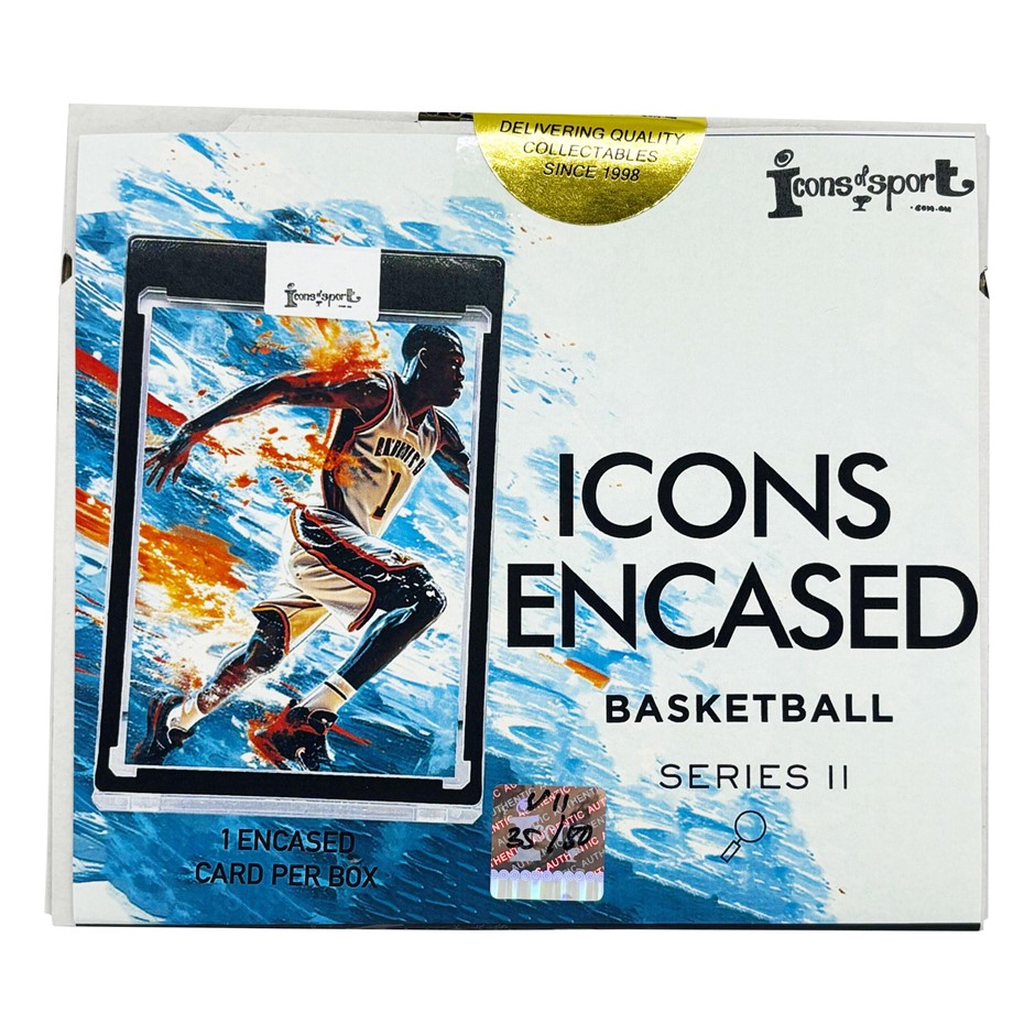 ICONS ENCASED BASKETBALL CARD SERIES 2 Auction (0099-2559386) | Grays ...