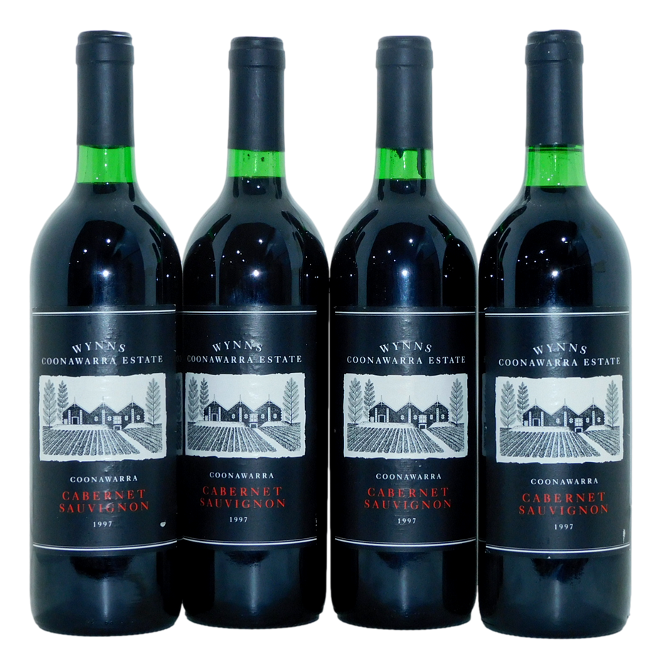 Wynns Cab Sav Pack (4x 750mL) Coonawarra Auction (0097-10729429 ...