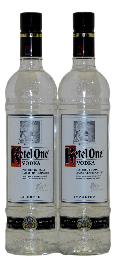 Ketel One Vodka (2x 700mL).Netherlands Auction (0065-10729940) | Grays ...