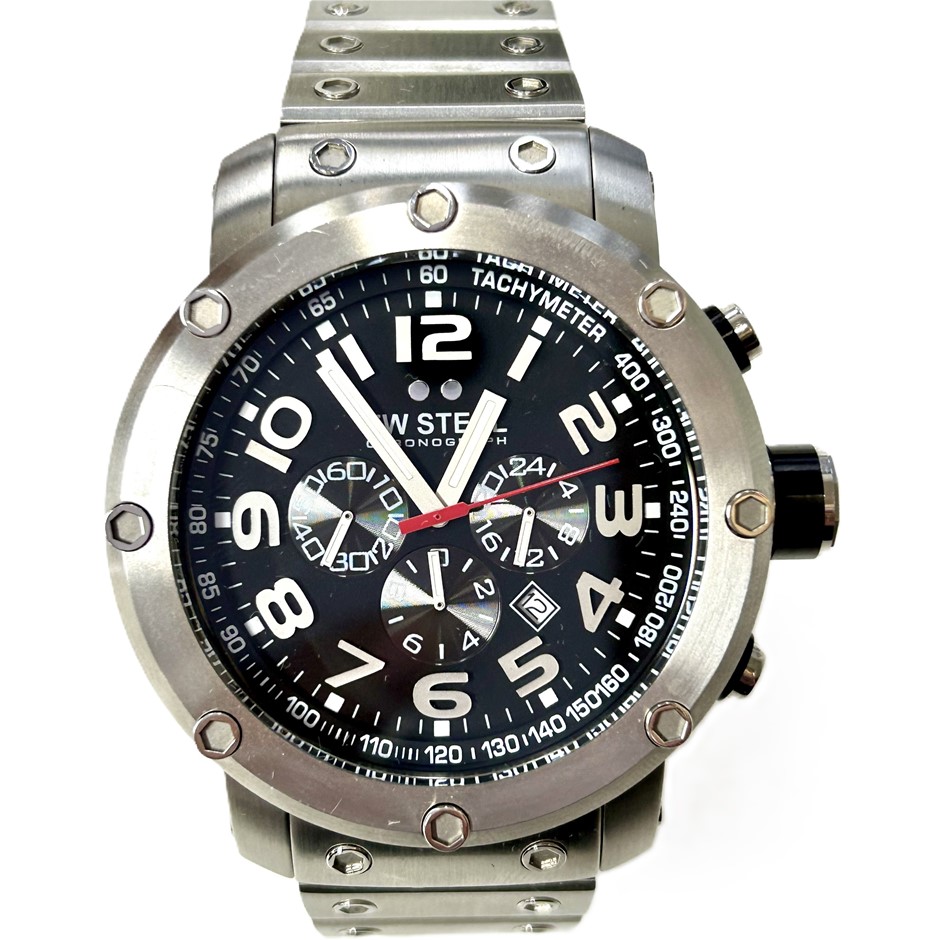 TW Steel Chronograph Watch, model TW 127 Auction (0102-2559633) | Grays Australia